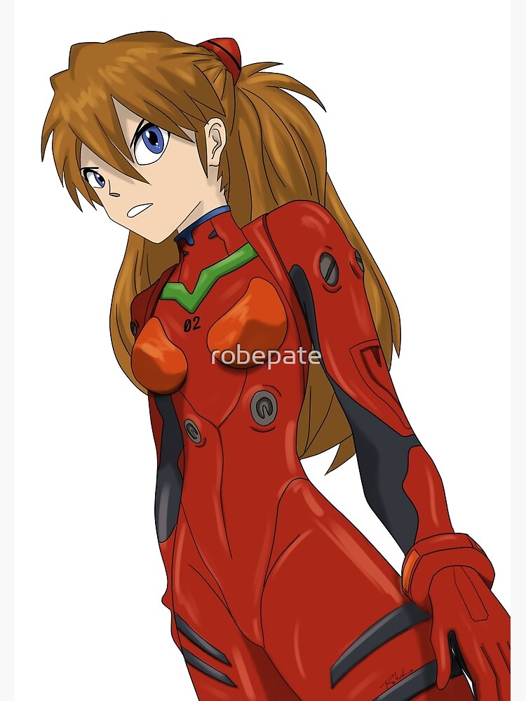 "Asuka Fanart" Poster by robepate | Redbubble