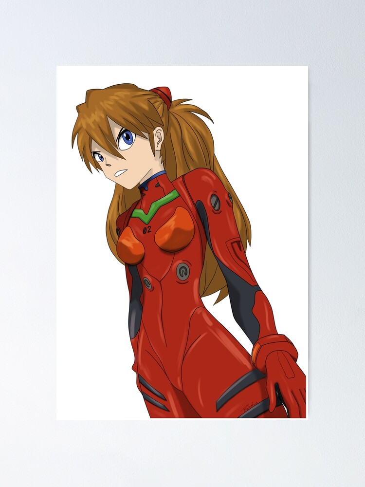 "Asuka Fanart" Poster by robepate | Redbubble