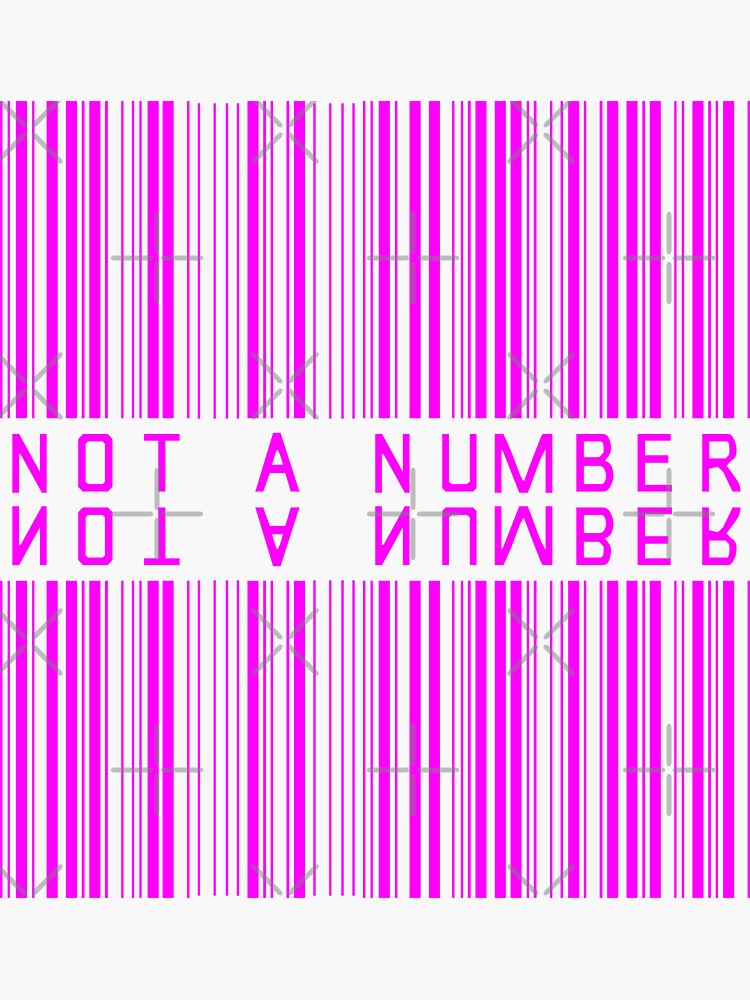 "Barcode Cyberpunk Glitch Art, Vaporwave Harajuku Design. " Sticker for ...