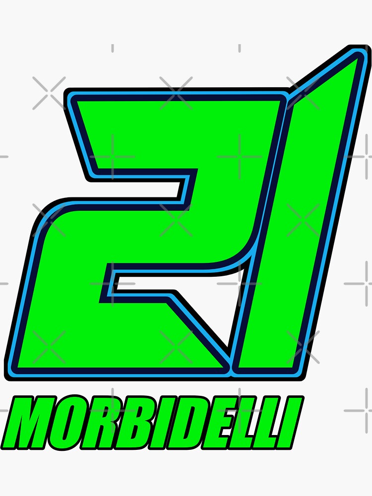 "Morbidelli" Sticker for Sale by Ayyenkhusna | Redbubble