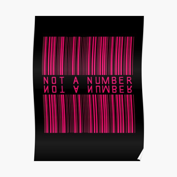 "Barcode Cyberpunk Glitch Art, Vaporwave Design. " Poster for Sale by ...