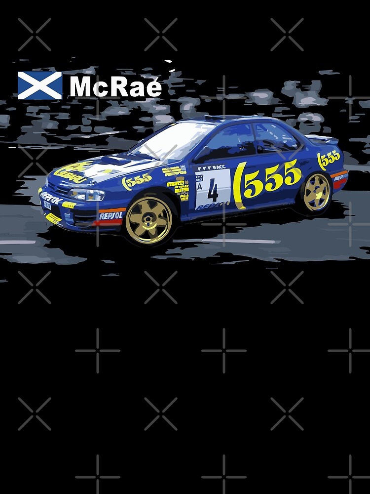 Wrc 555 Colin McRae GC8 Premium Matte Vertical Poster