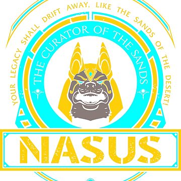 "NASUS - LIMITED EDITION" Sticker for Sale by allstarfey1 | Redbubble