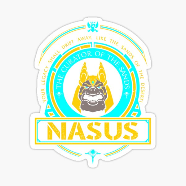"NASUS - LIMITED EDITION" Sticker for Sale by allstarfey1 | Redbubble