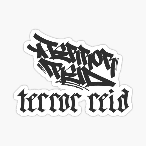 "Terror Reid" Sticker for Sale by RobertRochford | Redbubble