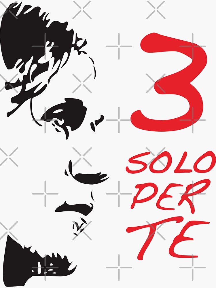 "Solo Per Te - Paolo Maldini" Sticker for Sale by RB1899 | Redbubble