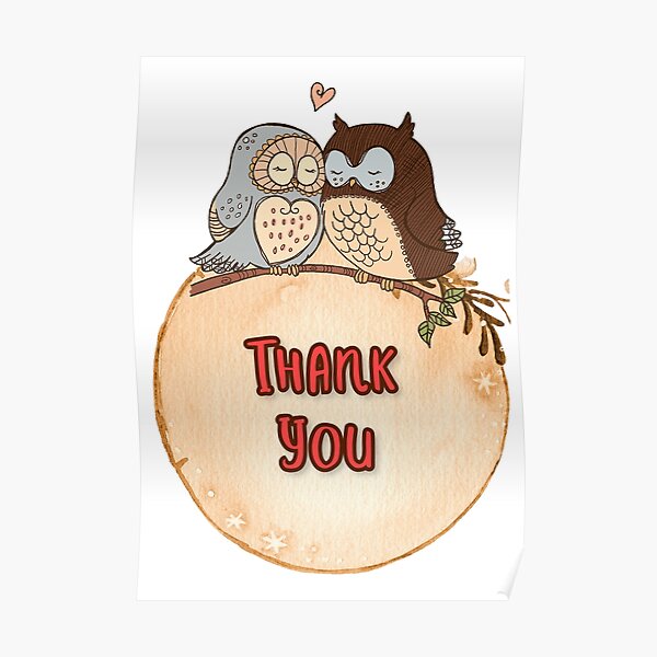 "Thank You Cute Lovely Owl - Amazing cool Owl gifts ideas for ...