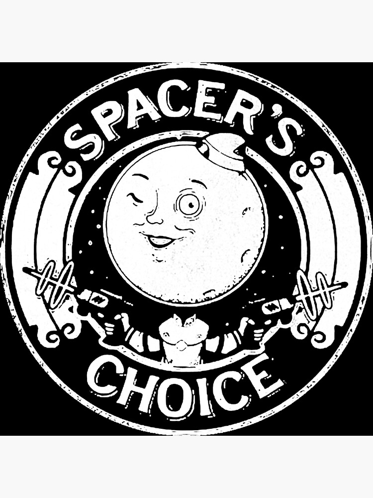 Póster «Logotipo de Spacer's Choice | Camiseta con logo de la marca The ...