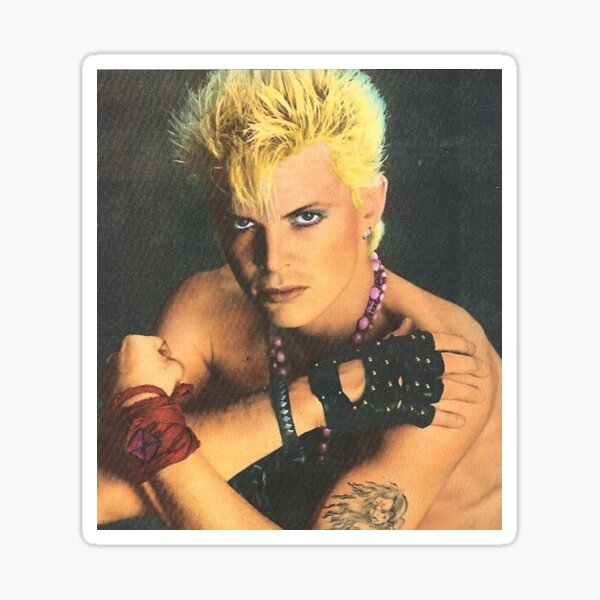 Billy Idol Stickers | Redbubble