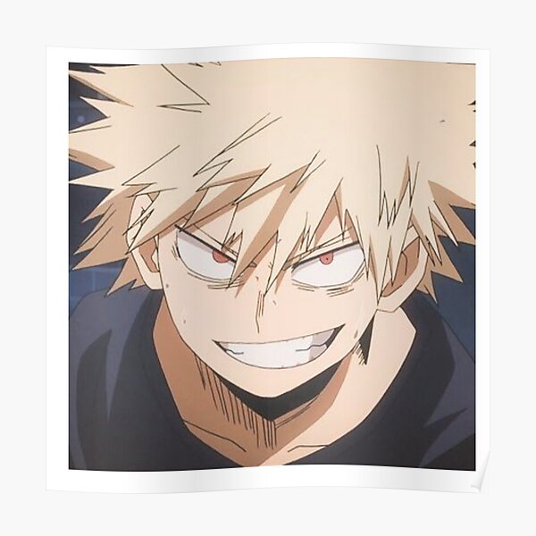 "Kacchan My Hero Academia " Poster by BlondieBunny | Redbubble
