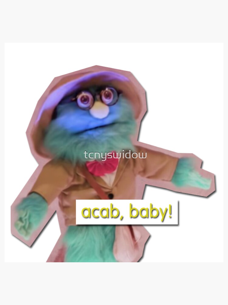 "The Professor - ACAB, baby!" Sticker by tcnyswidow | Redbubble