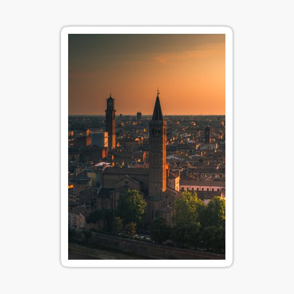 "Verona" Sticker by lukephoto | Redbubble