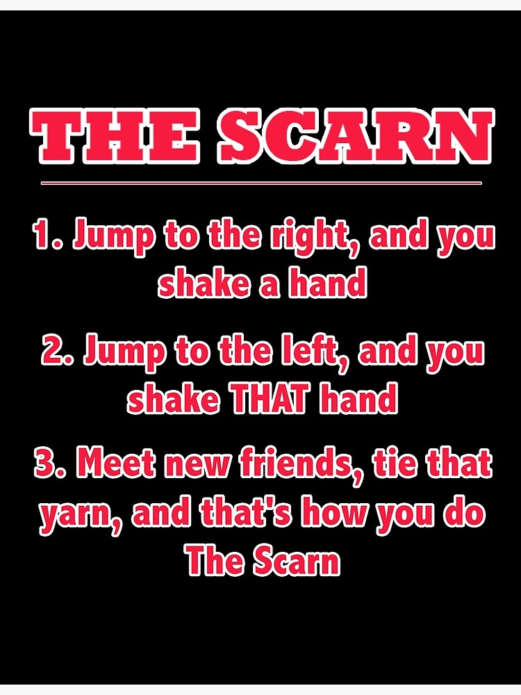 "The Scarn! A How-To Guide" Poster by kamikazekav | Redbubble