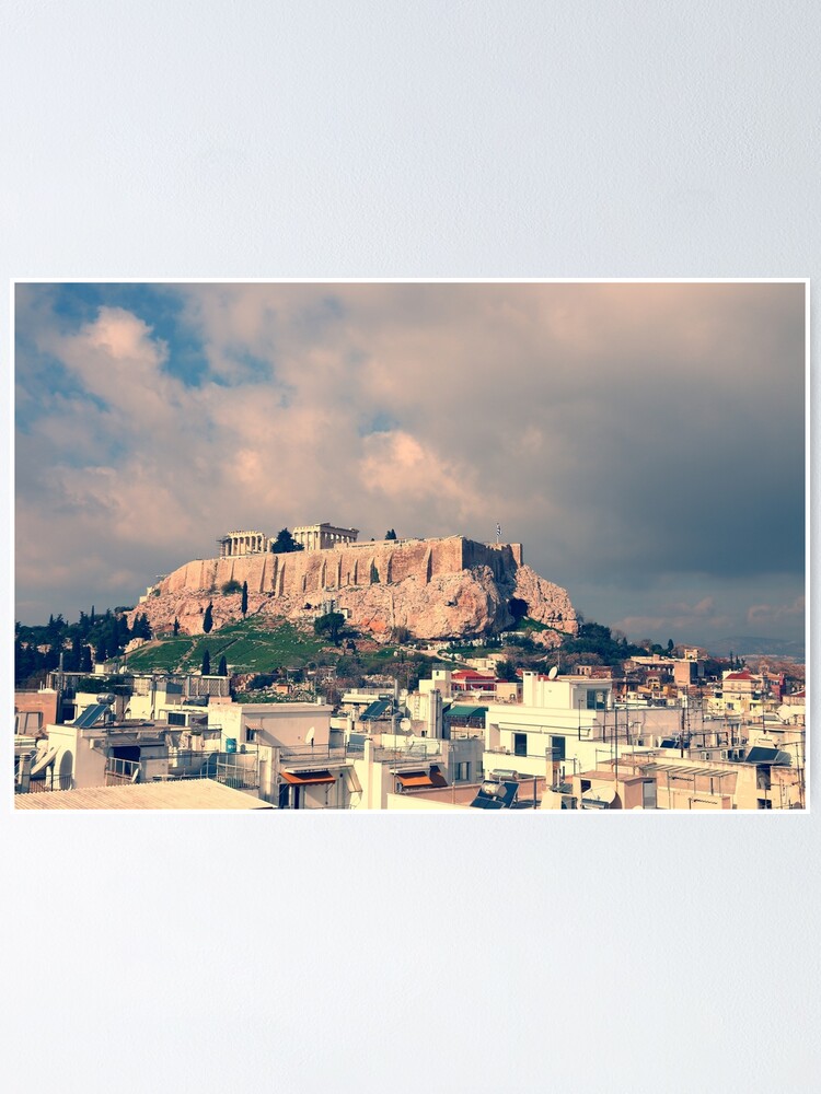 "Parthenon, the Acropolis of Athens, Greece" Poster for Sale by elgreko ...