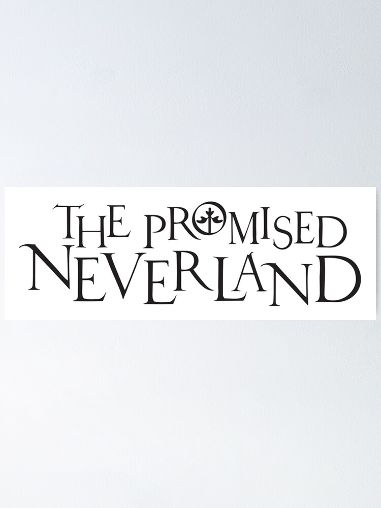 "The promise neverland logo" Poster for Sale by doflamingoh667 | Redbubble