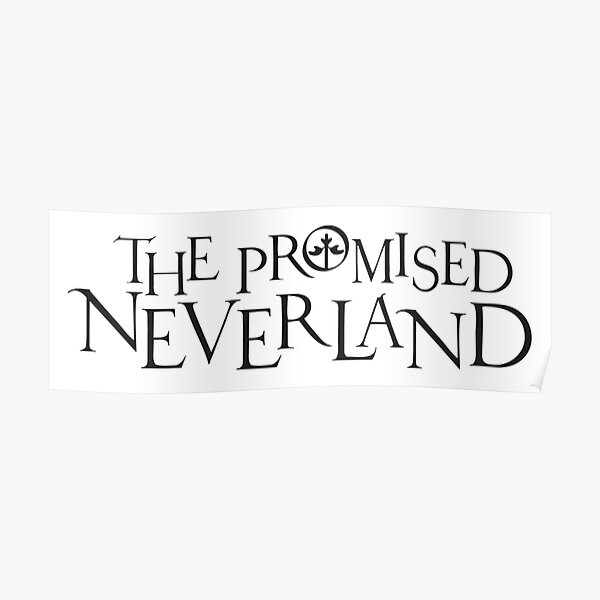 "The promise neverland logo" Poster for Sale by doflamingoh667 | Redbubble
