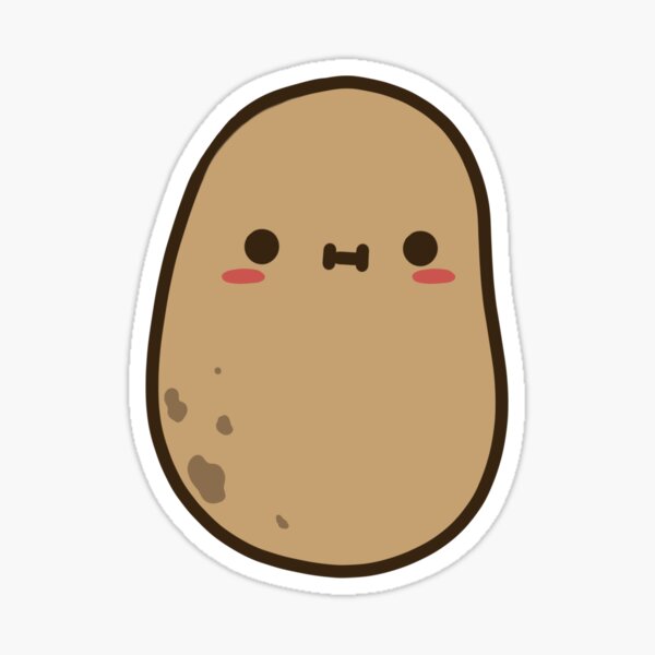 "Potato" Sticker for Sale by Jaxarts | Redbubble