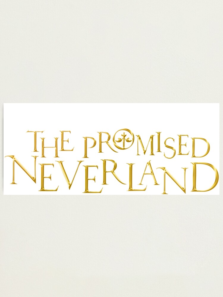 "The promise neverland logo" Photographic Print by doflamingoh667 ...