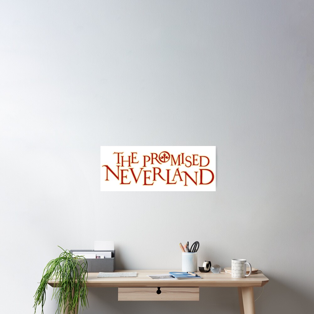 "The promise neverland logo" Poster for Sale by doflamingoh667 | Redbubble