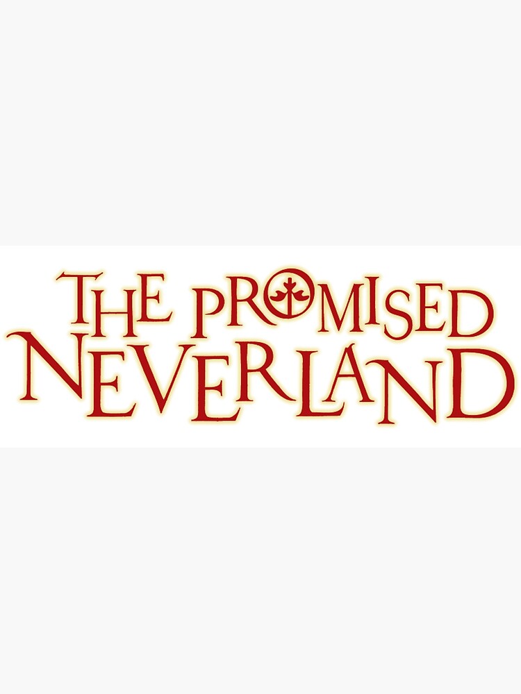 "The promise neverland logo" Poster for Sale by doflamingoh667 | Redbubble