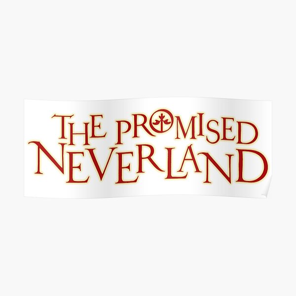 "The promise neverland logo" Poster for Sale by doflamingoh667 | Redbubble