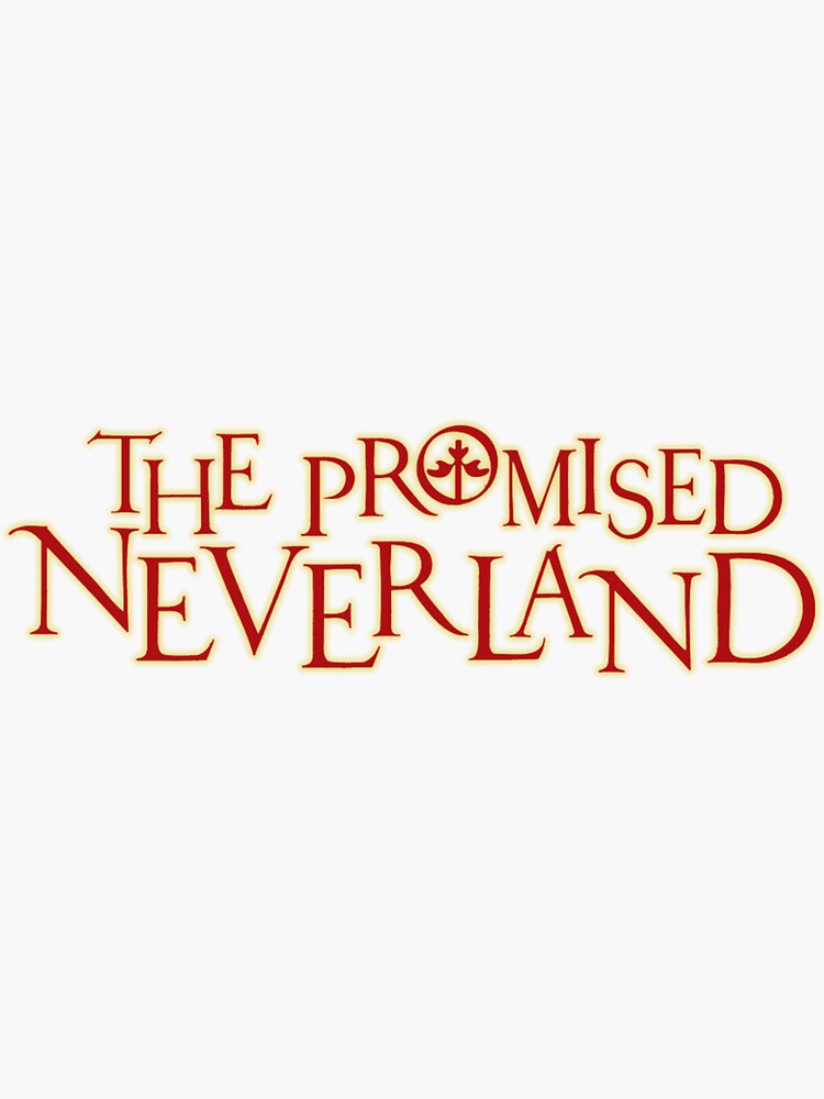 "The promise neverland logo" Sticker for Sale by doflamingoh667 | Redbubble