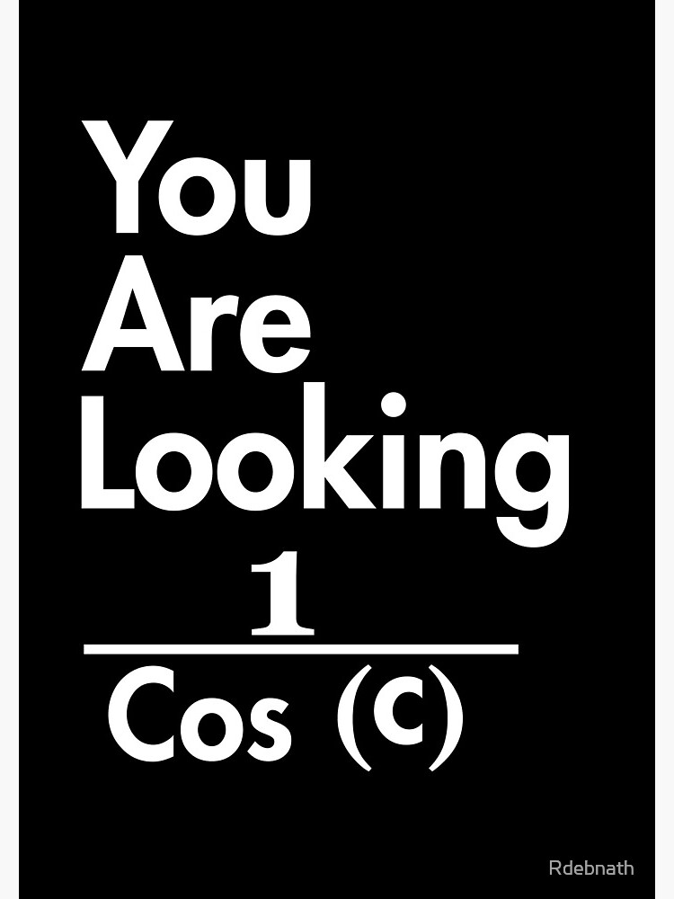 "trigonometry meme" Spiral Notebook by Rdebnath | Redbubble