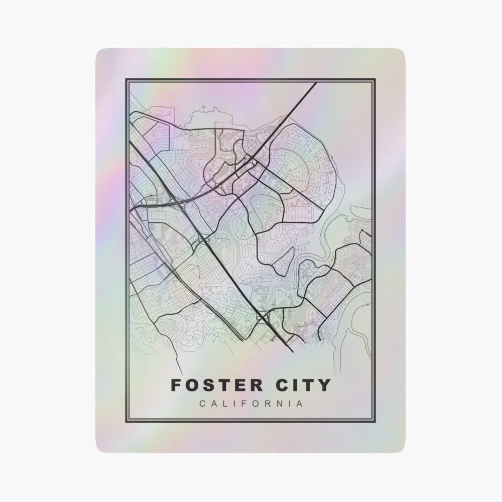 Mapa De Foster City, California 323 Vintage Park Dr, Foster City, CA