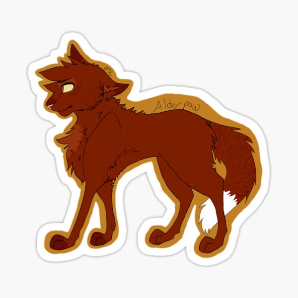 Alderpaw Stickers | Redbubble