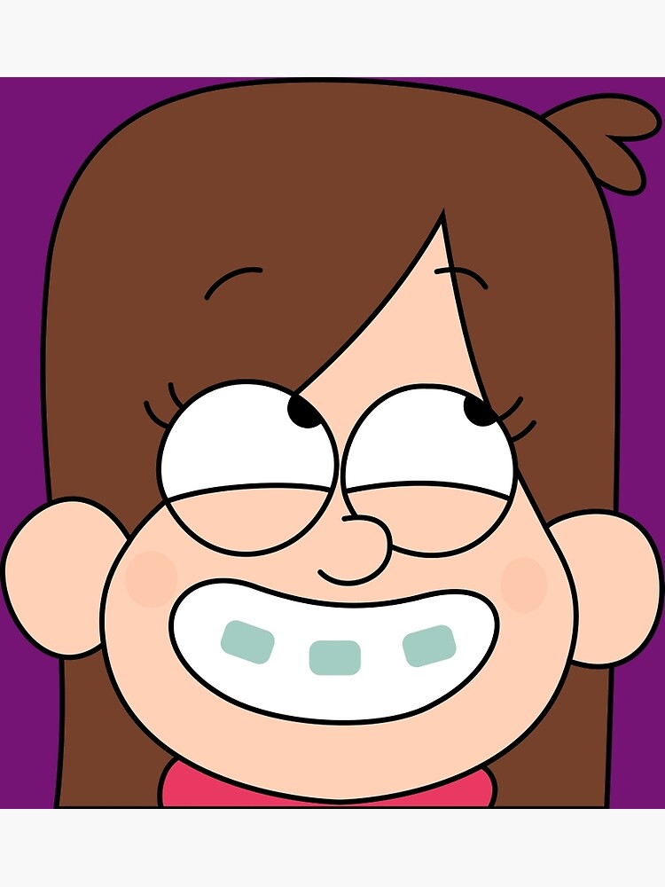 "Mad Mabel Face" Poster by MabelFan16 | Redbubble