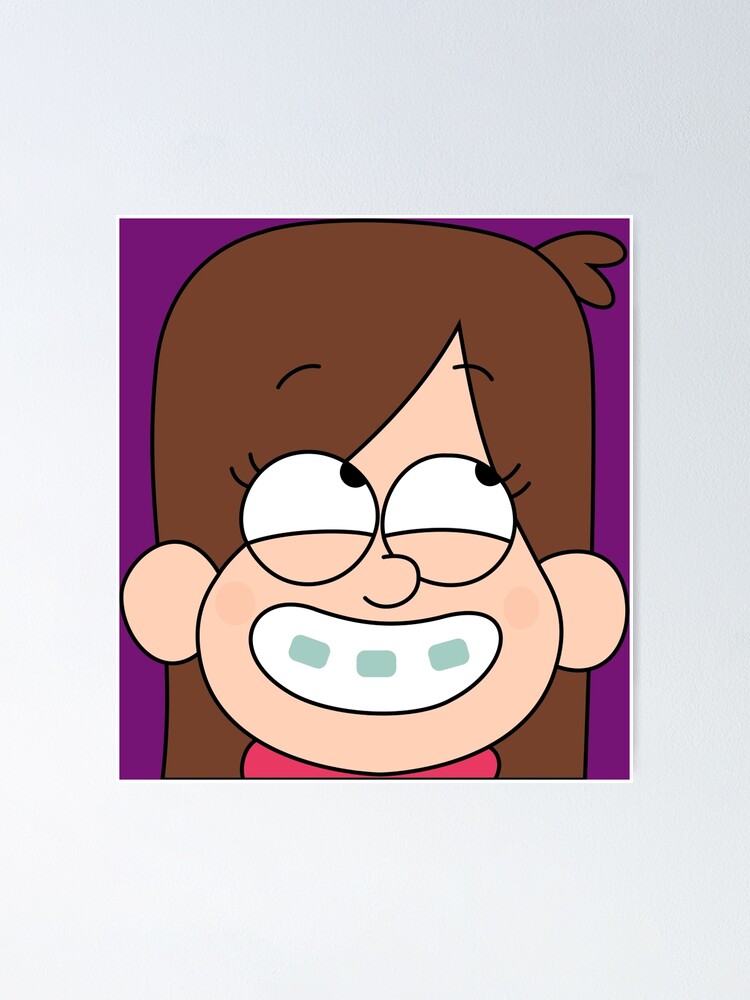 "Mad Mabel Face" Poster by MabelFan16 | Redbubble