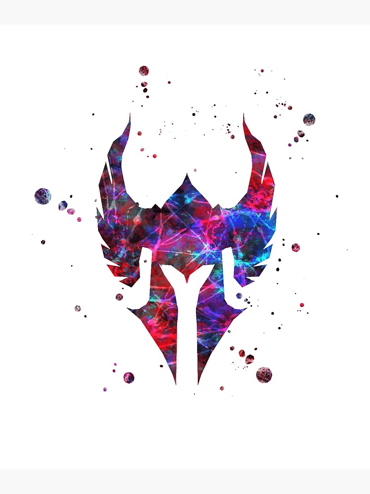 Pegatina «Dungeons and Dragons DND Paladin Símbolo Acuarela» de Splash ...