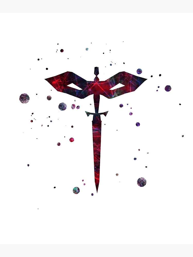 "Dungeons and Dragons DND Rogue Symbol Watercolor " Poster by Splash ...