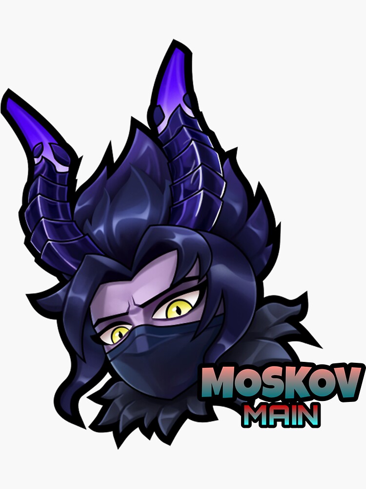 "Moskov Main" Sticker for Sale by BubbleHeroes | Redbubble