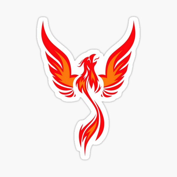 "of Phoenix bird" Sticker for Sale by mharsijamel | Redbubble