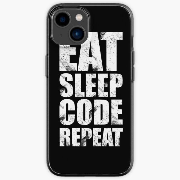 "Eat Sleep Code Repeat (Software Engineer/Programmer/App Developer)" iPhone Case for Sale by ...