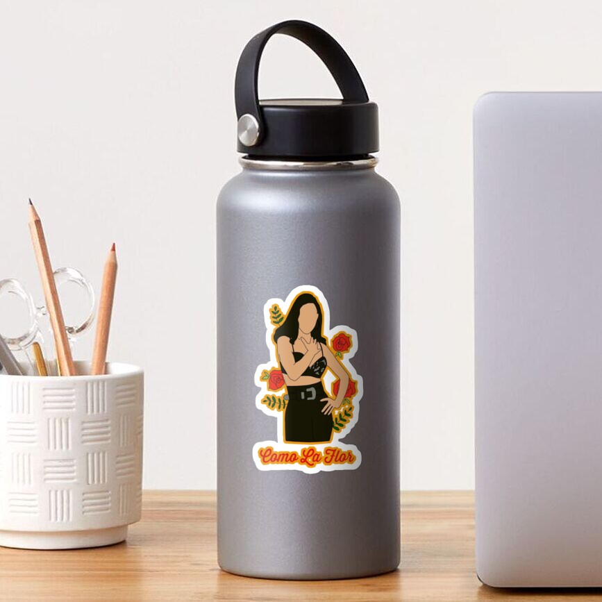 "selena quintanilla como la flor artwork " Sticker for Sale by ...