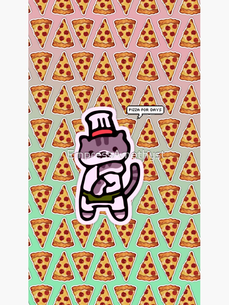 "Neko Atsume - Guy Furry" Sticker by EmpressAmethyst | Redbubble