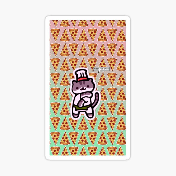 "Neko Atsume - Guy Furry" Sticker by EmpressAmethyst | Redbubble