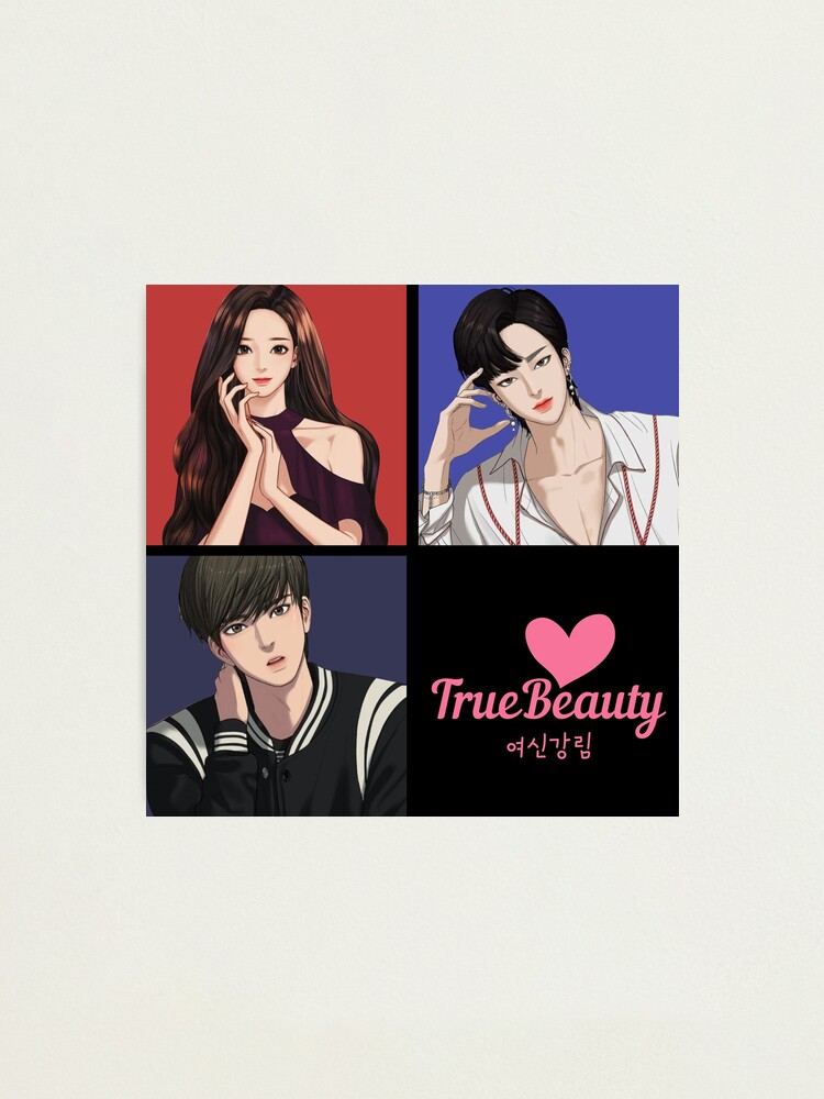 "True Beauty characters and logo" Photographic Print by ARTemSPL ...