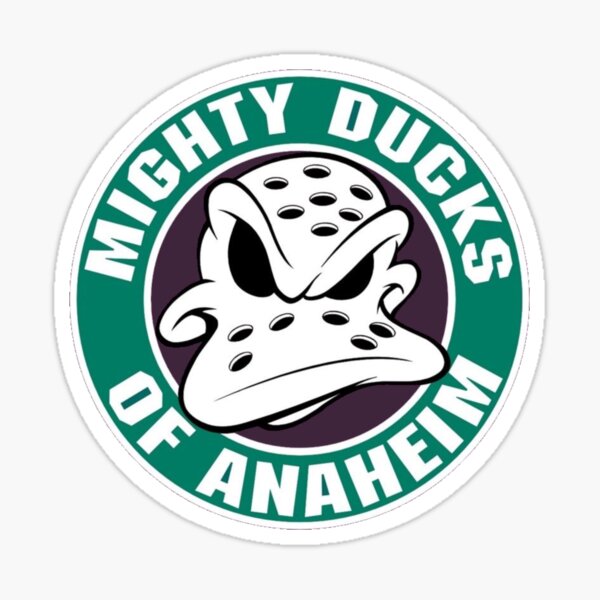 Mighty Ducks Vintage Stickers | Redbubble