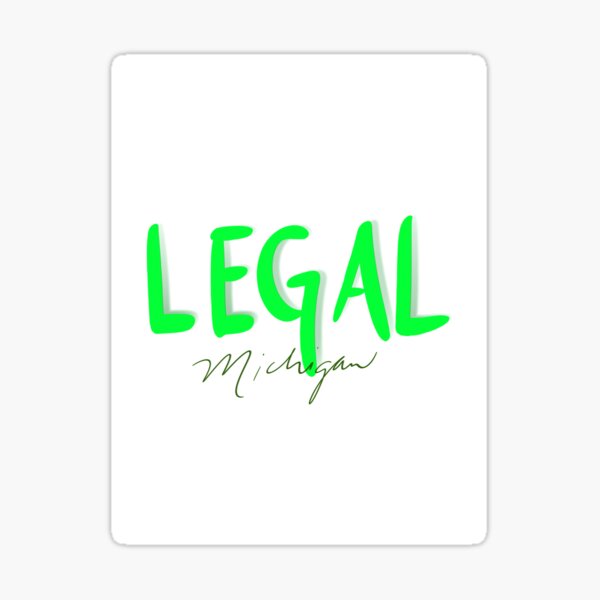 "Legal" Sticker for Sale by SydneyRoseArts | Redbubble