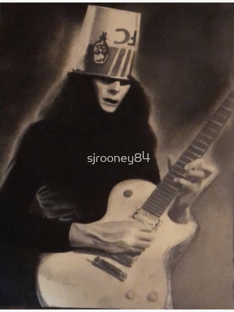"Buckethead" Sticker for Sale by sjrooney84 | Redbubble