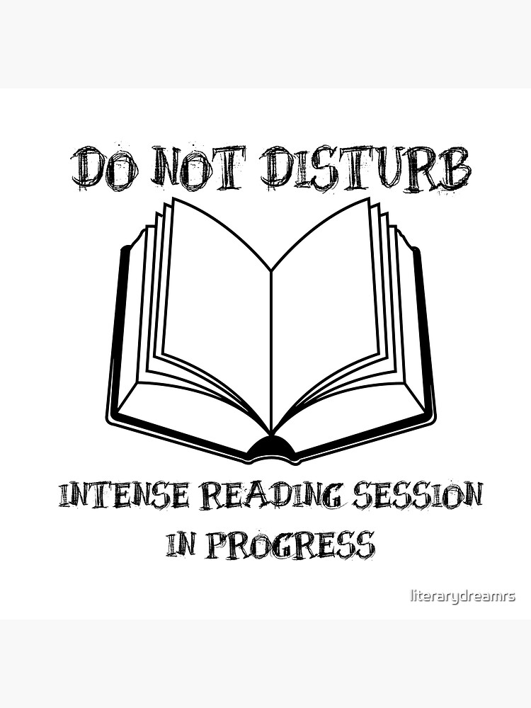 "Do Not Disturb" Sticker for Sale by literarydreamrs | Redbubble