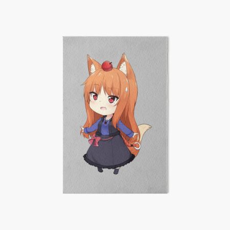 "Holo Chibi Spice and Wolf Anime Waifu" Art Board Print by WaifuClub ...