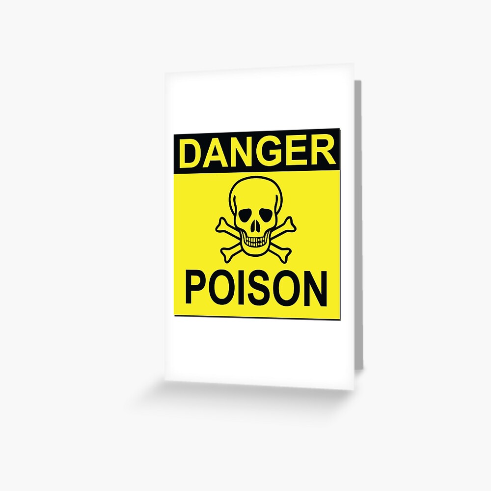 "Danger Poison icon" Sticker by Technokrat | Redbubble
