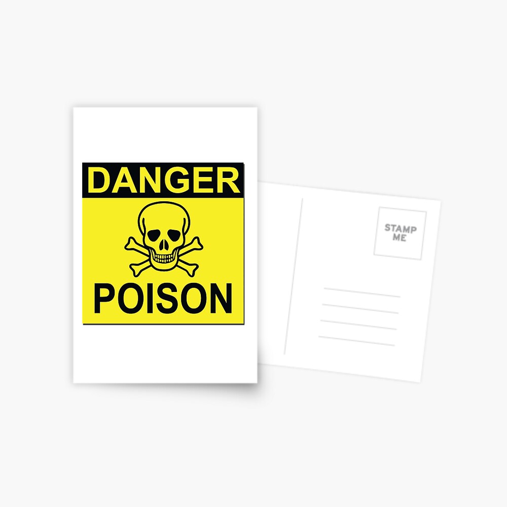 "Danger Poison icon" Sticker by Technokrat | Redbubble