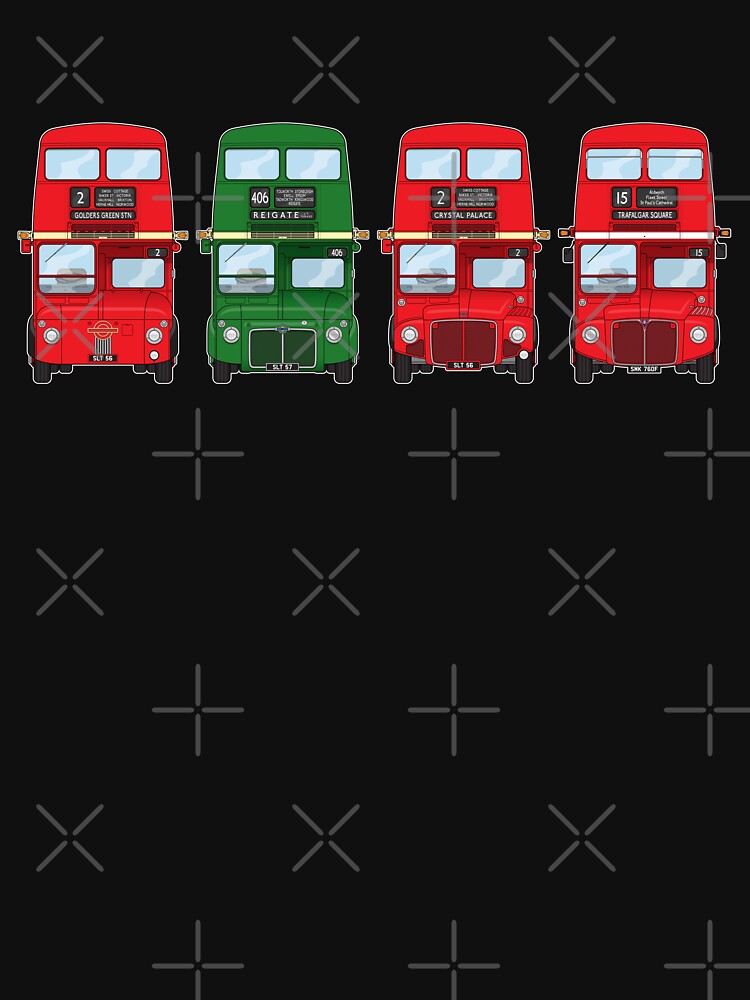 "London Routemaster Collection First and Last RM1 RML2760 Vintage bus ...