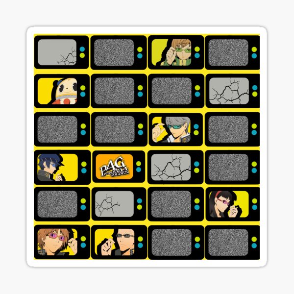 "P4 Golden " Sticker for Sale by Kendom-Arts | Redbubble