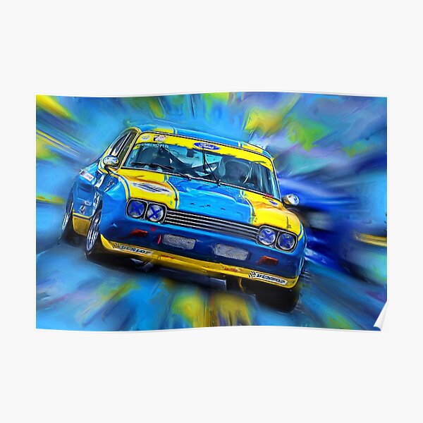 Ford Capri Posters | Redbubble